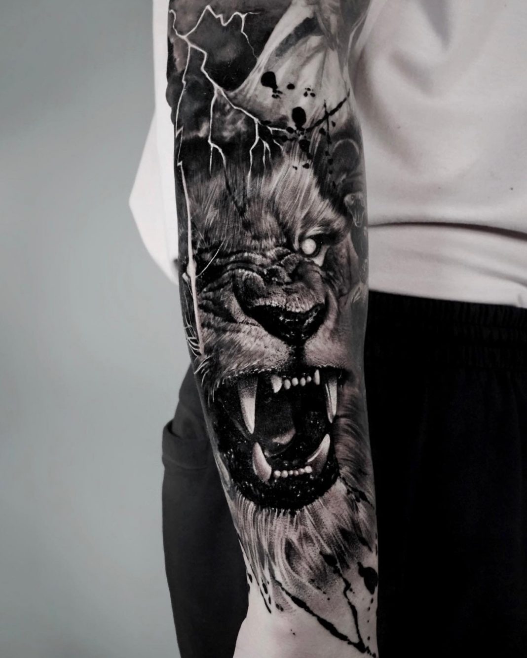 Facundo Gil e sua arte em preto e cinza - Blog Tattoo2me