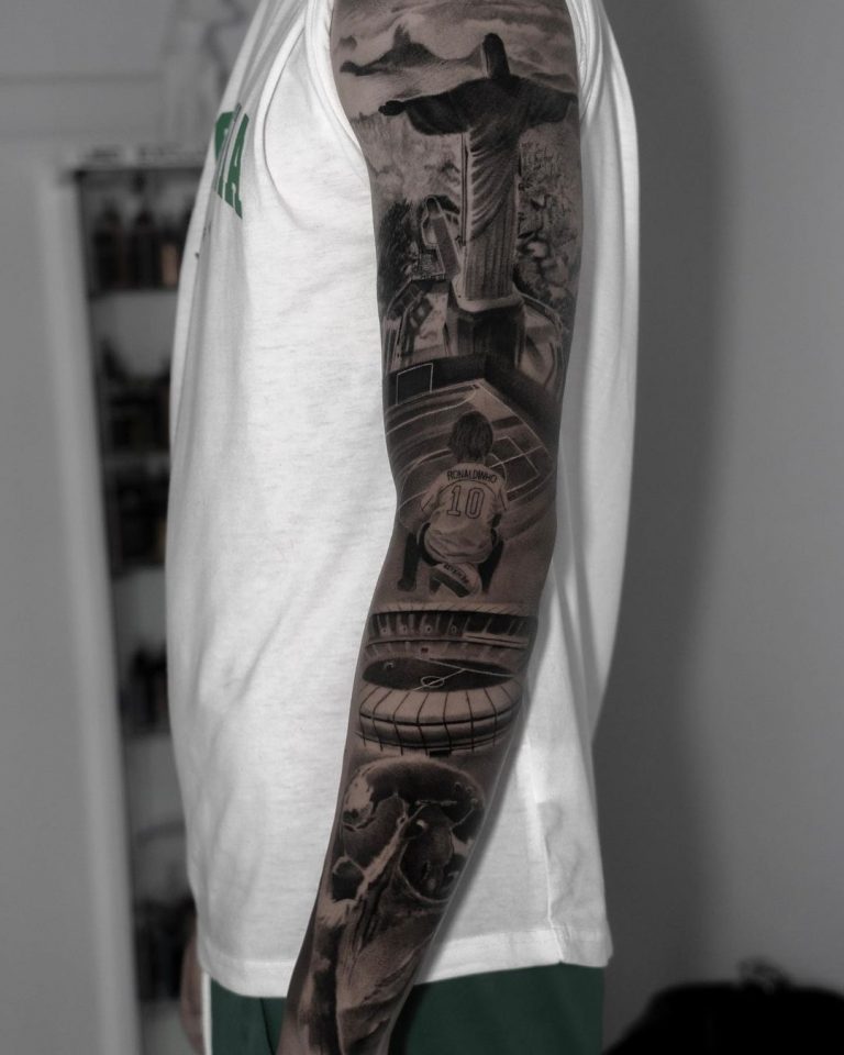 27 Tatuagens de futebol incríveis pra entrar no clima da Copa do Mundo ...